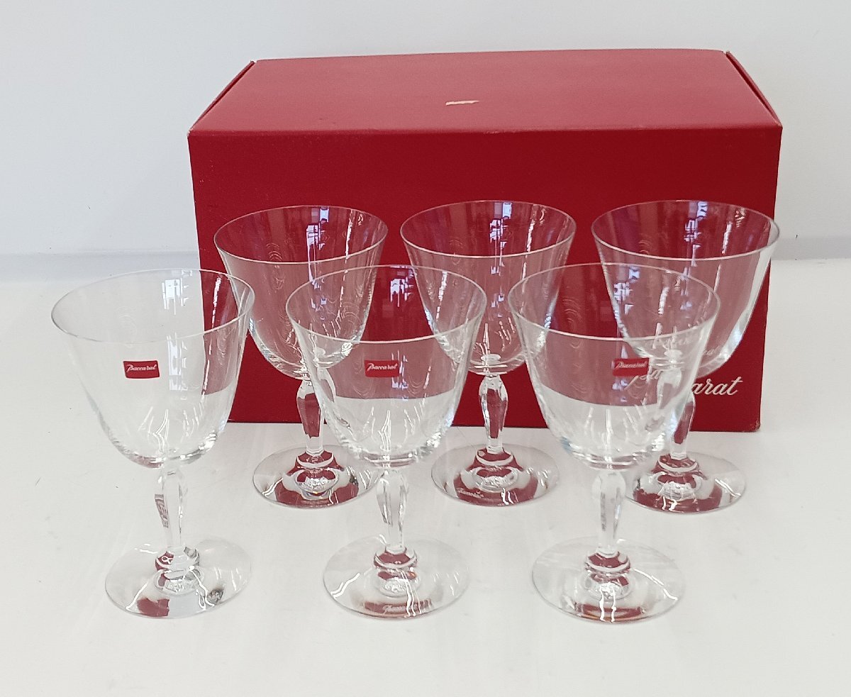 品 Baccarat Clara Small バカラ クララ スモール 6客セット ワイングラス 他商品と同梱歓迎(バカラ)｜売買された ...