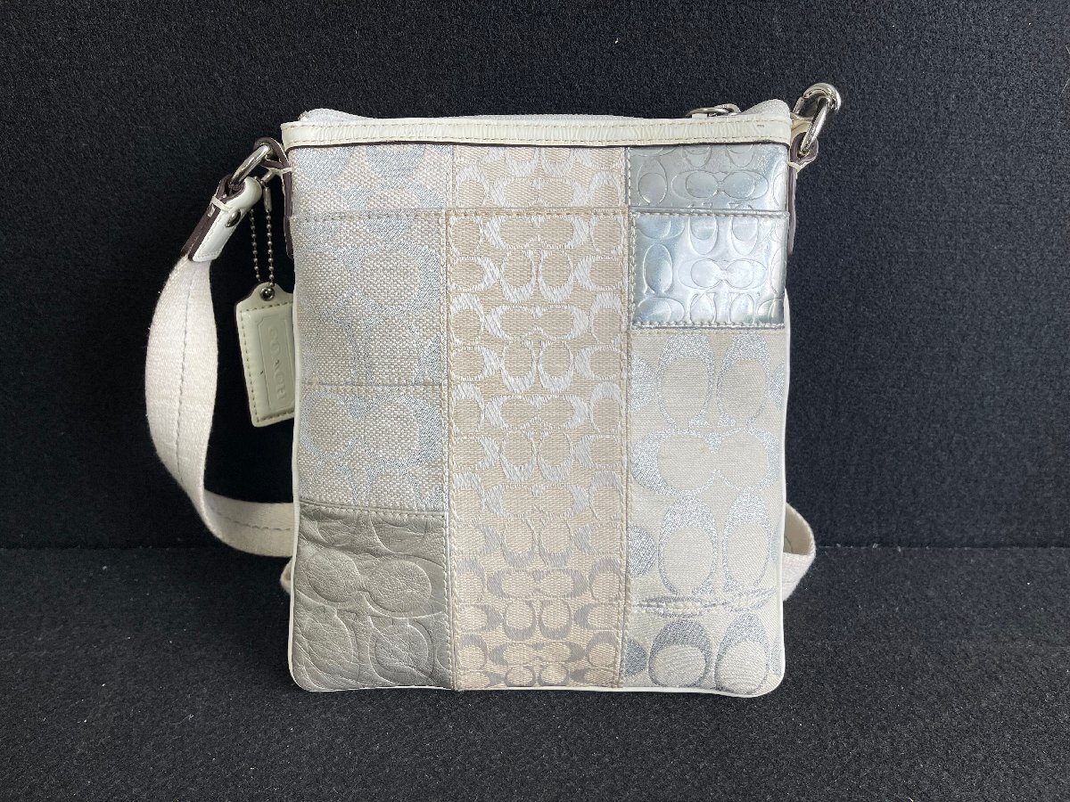 MK0610-15 ゆうパック着払い COACH ショルダーバッグ パッチワーク L0893-42481 コーチ シグネチャー(女性用)｜売買 ...