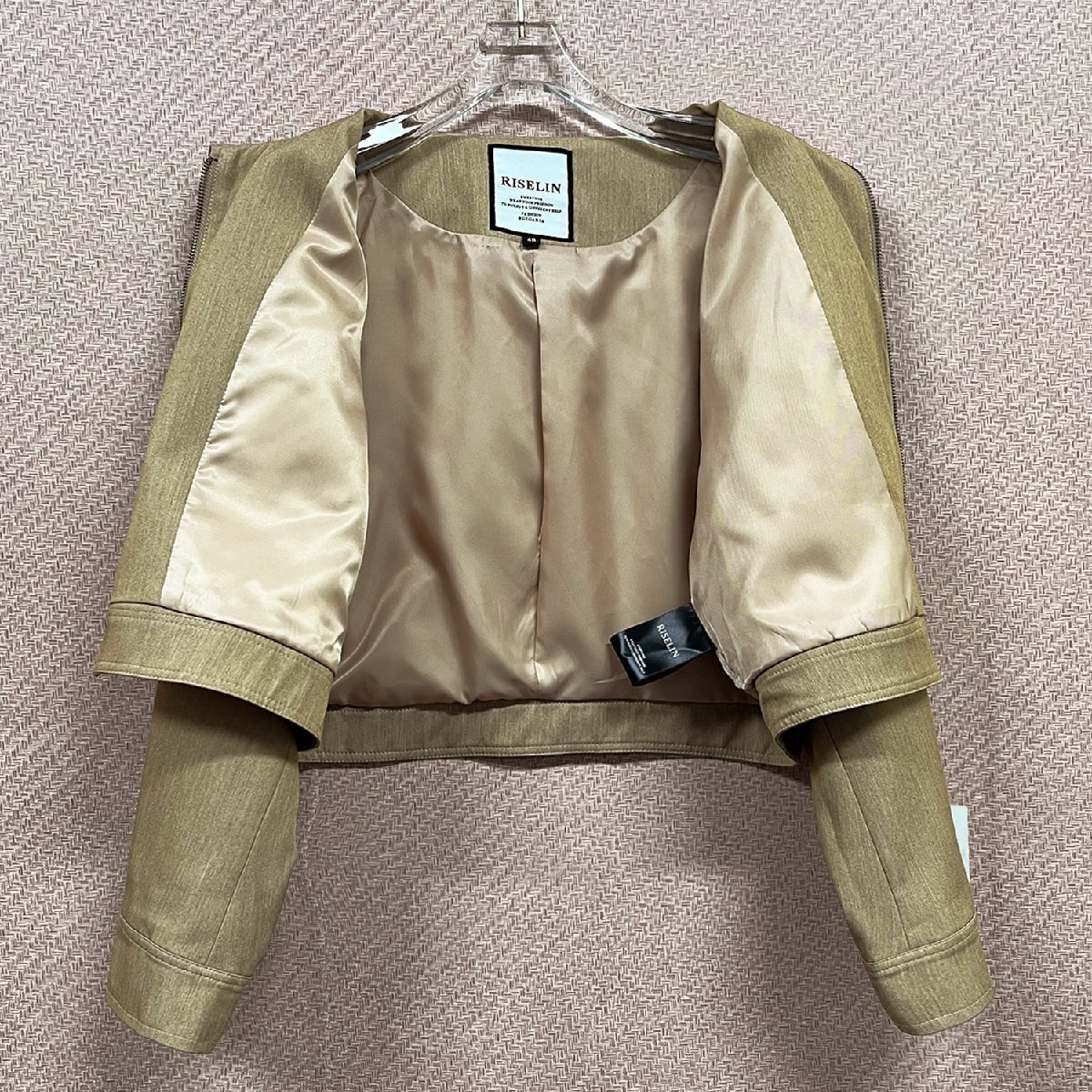 高級ヨーロッパ製 定価6万 ブルガリア発 RISELIN ジャケット 上品 ソフト 薄手 防風 無地 ショート丈 シンプル アメカジ 街着 M/46(Mサイズ)｜売買されたオークション情報 ...