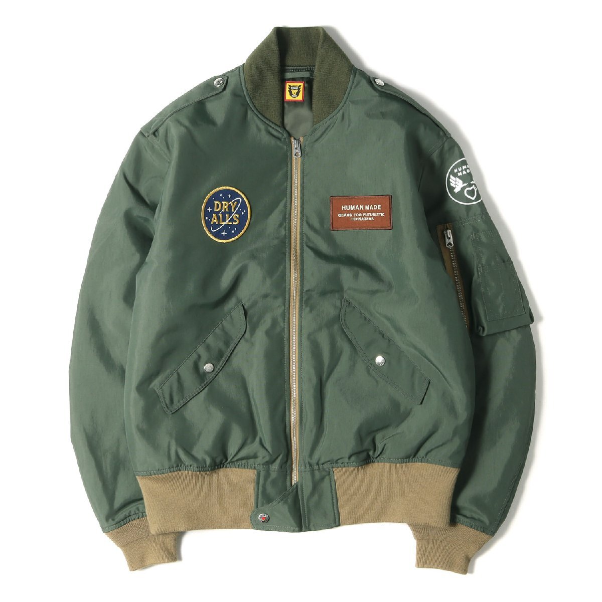 HUMAN MADE ヒューマンメイド BOMBER JACKET ジャケット M TN 1(その他)｜売買されたオークション情報、yahoo ...
