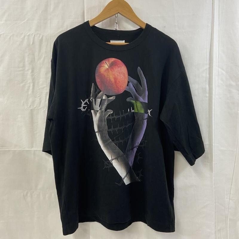 シャリーフ SHAREEF シャリーフ STUDIOUS apple プリントTシャツ 1 20535715 Tシャツ Tシャツ 1 黒 ...