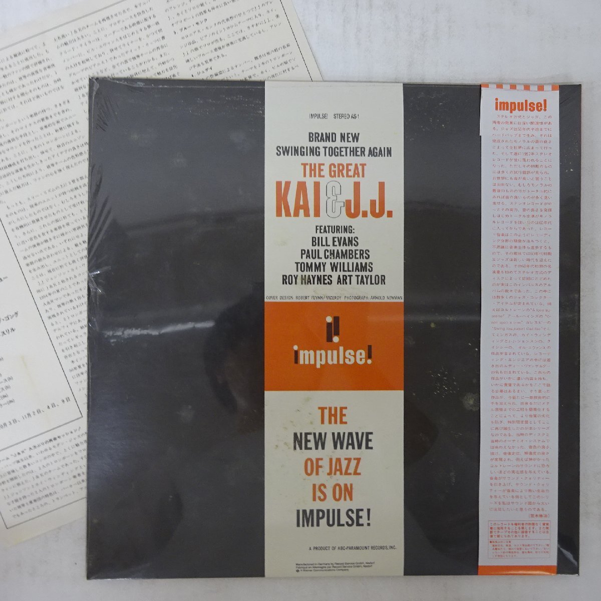 11205795; US盤/Impulse/シュリンク/見開き J.J. Johnson Kai Chresten Winding ...