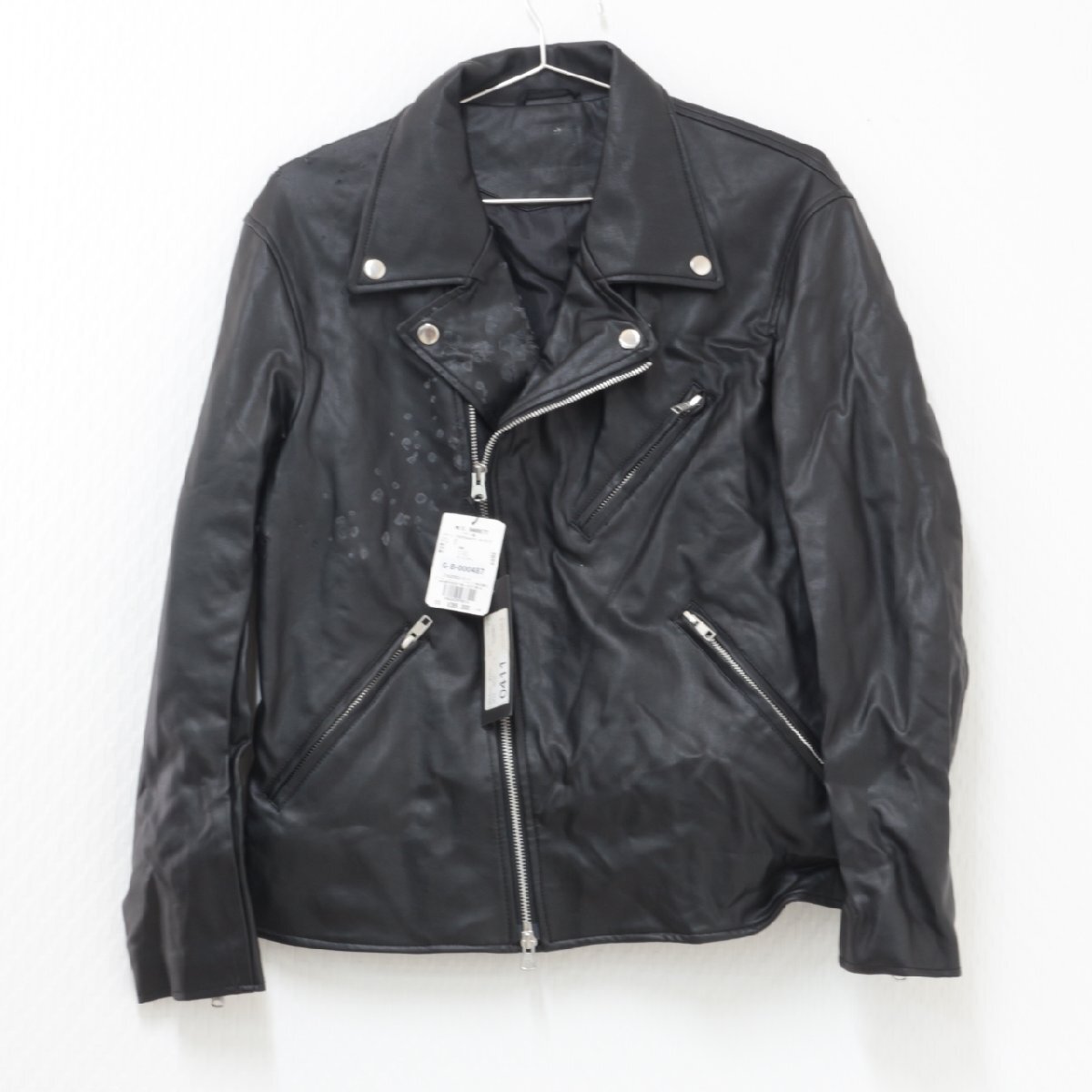 5981 ジャンク品 NEIL BARRETT 革ジャン レジャージャケット イタリー製 PBPE442C-B701C Sサイズ ブラック 0411(メンズファッション)｜売買された ...