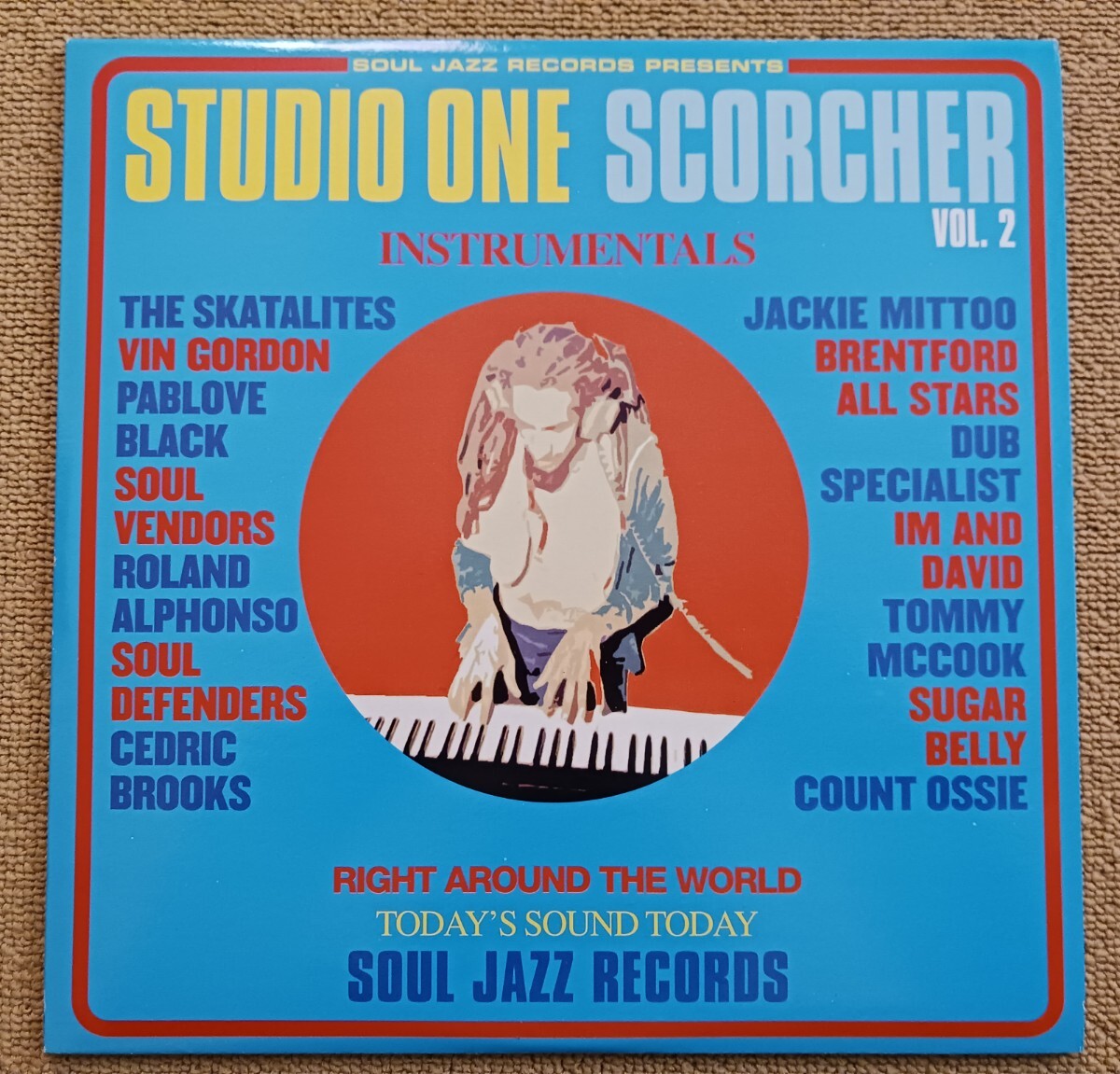 STUDIO ONE SCORCHER VOL.2 SOUL JAZZ RECORDS / SJR LP143 / 輸入盤2枚組LPレコード / JACKIE MITTOO / SUGAR ...