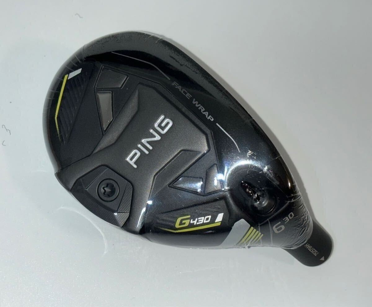 PING ピン G430 ハイブリッド 6U ユーティリティ U6 30° 6HB ヘッド単品 UT 日本仕様 正規品 ヘッドカバー無し(ピン ...