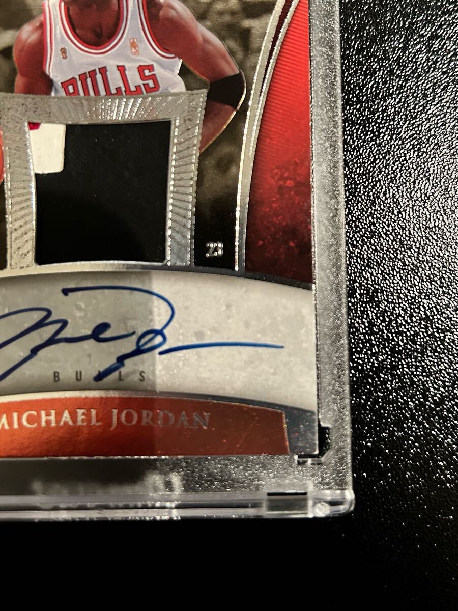 マイケル ジョーダン パッチ 直筆 サインカード ブルズ michael jordan patch auto autograph ...