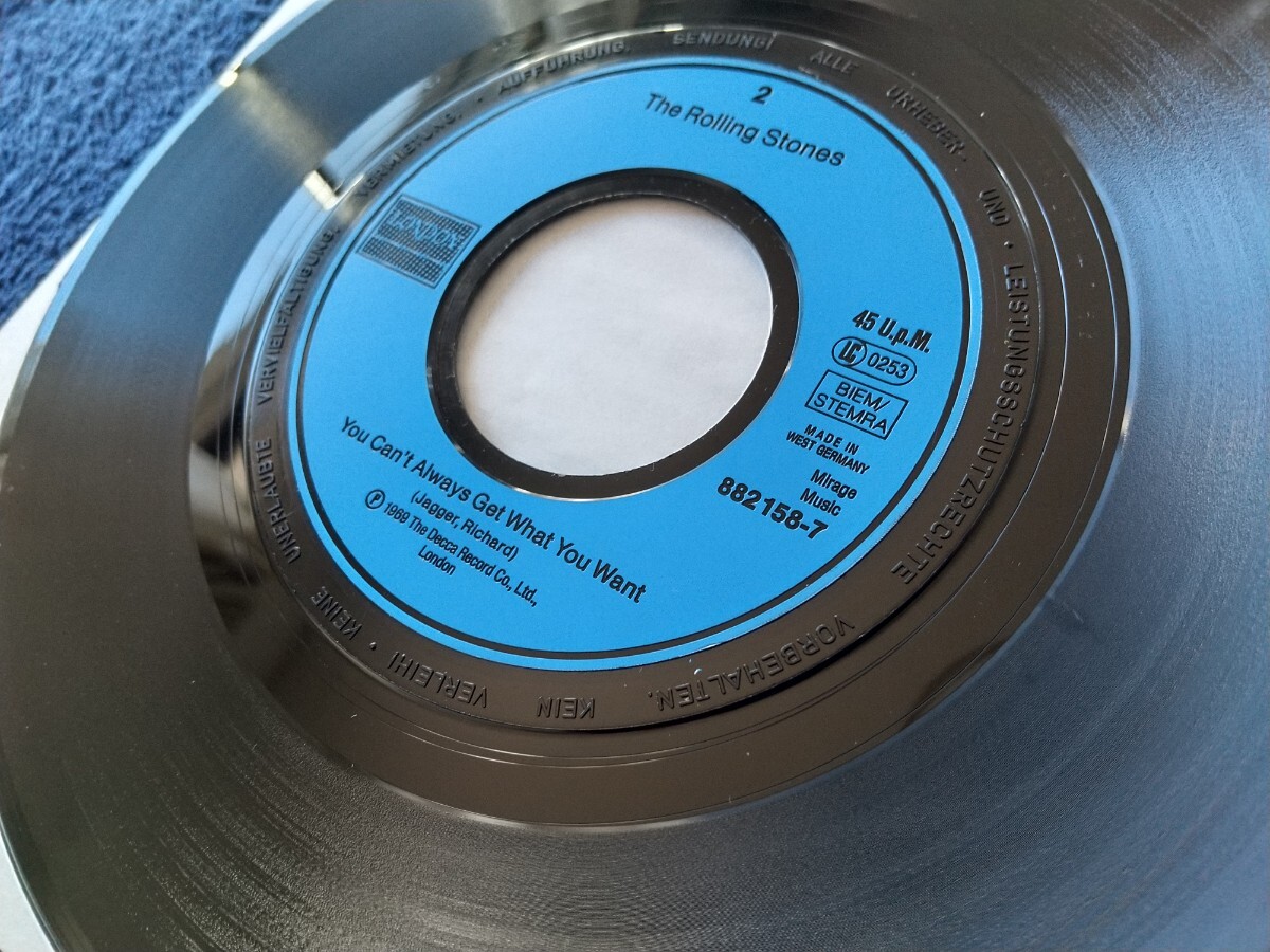 ドイツ盤 stereo 7inch EP/Honky Tonk Women You Can't Always Get ~/Germany ...