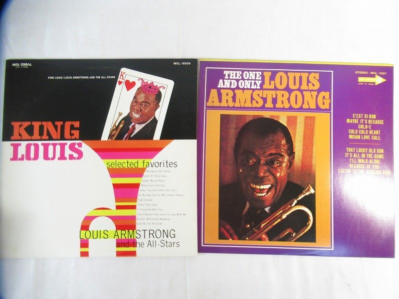 Louis Armstrong LP19組 SATCHMO AT PASADENA / W.C.HANDY / COMPLETE TOWN HALL CONCERT 他 JAZZ レコード_東 ...