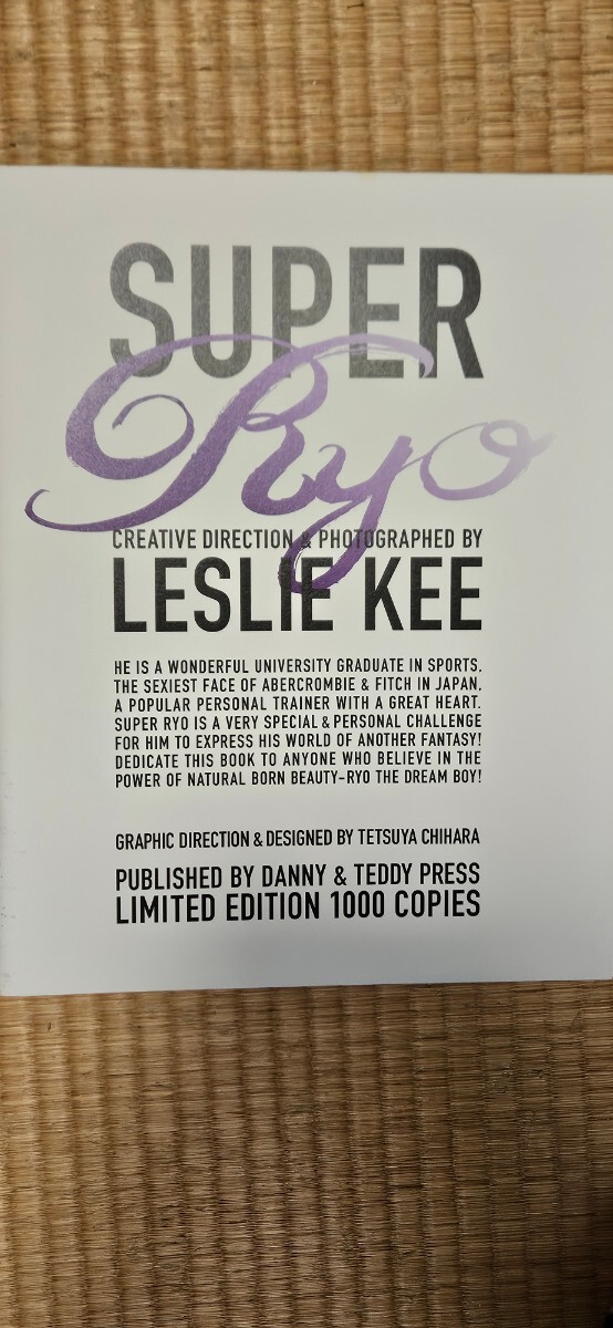 ④レスリー キー 男性 ヌード 写真集 SUPER RYO(アート写真)｜売買されたオークション情報、yahooの商品情報をアーカイブ公開 - オークファン（aucfan.com）