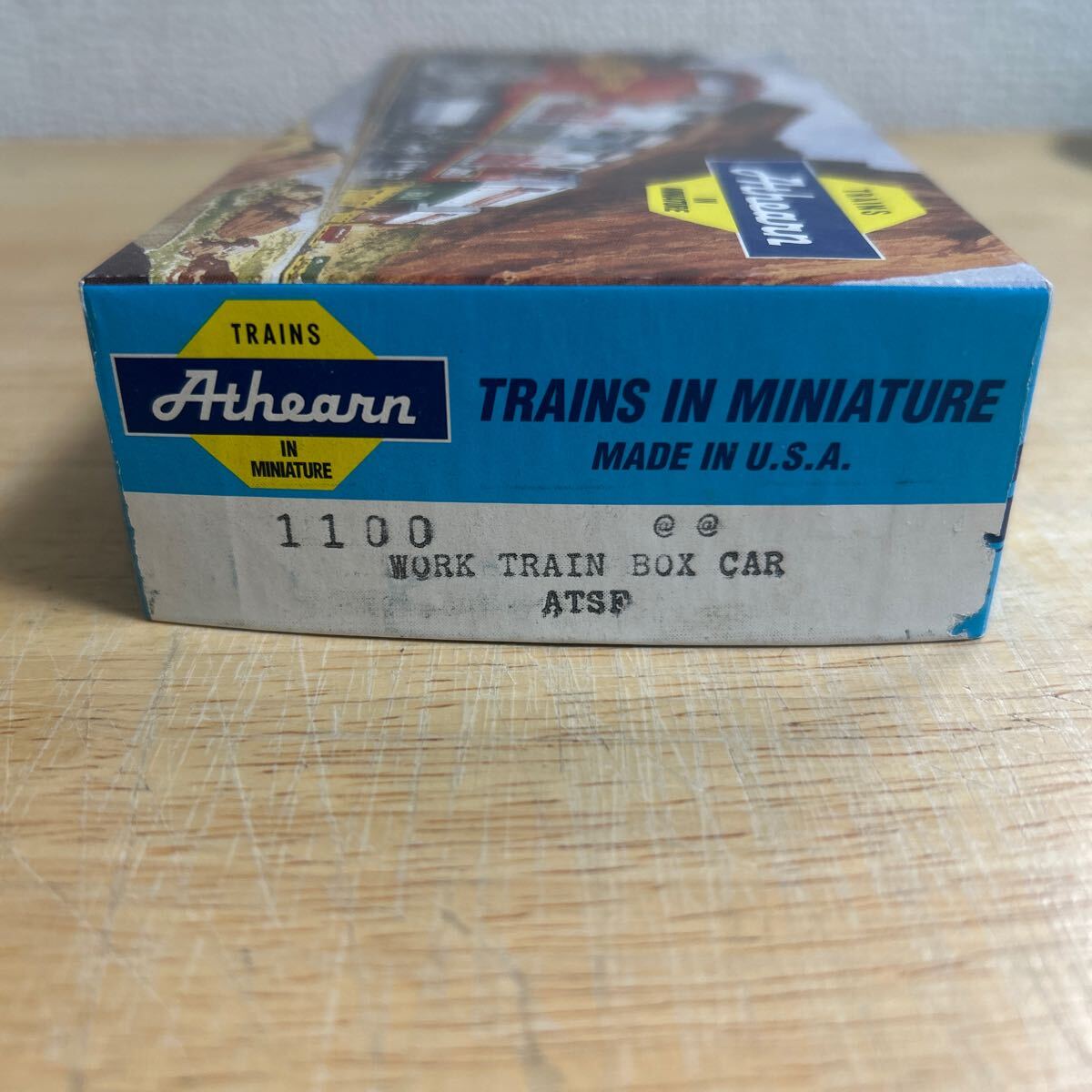 ② Athearn 3set 1265 CABOOE CHESAPEAKE OHIO 1252 CABOOSE UNION PACIFIC 1100 WORK TRAIN BOX CAR ...
