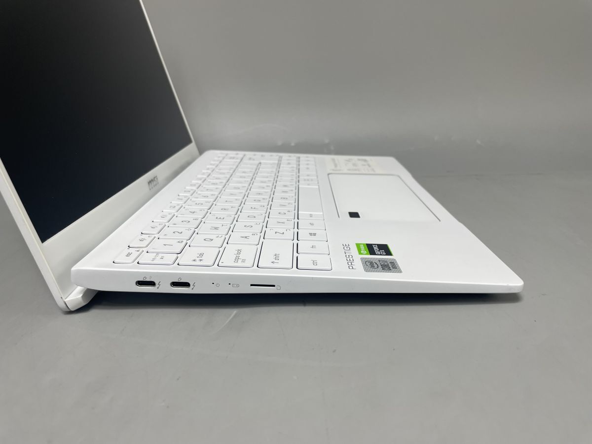 1円スタート 第10世代 MSI Prestige 14 A10SC Core i7 10710U 16GB SSD512GB Win10 ...