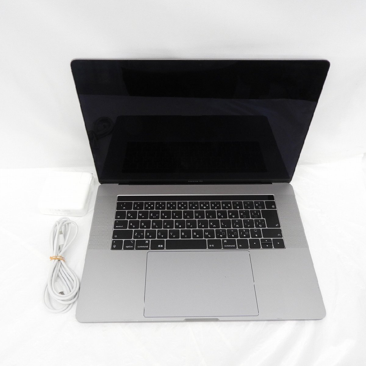 品 Apple アップル ノートパソコン MacBook Pro 15インチ 2018 corei7/2.2GHz/16GB/SSD256GB A1990 スペースグレイ 11807170 ...
