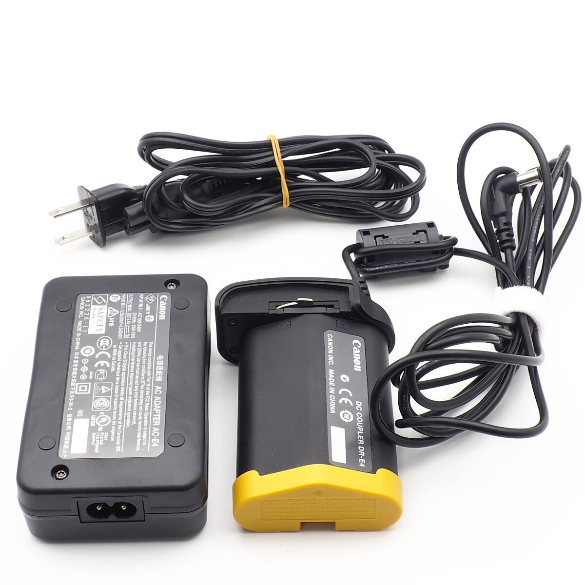 Canon EOS-1D X / 1D Mark IV / 1D Mark III / 1Ds Mark III 対応 ACアダプターキット ACK-E4 AC ADAPTER AC-E4 ...