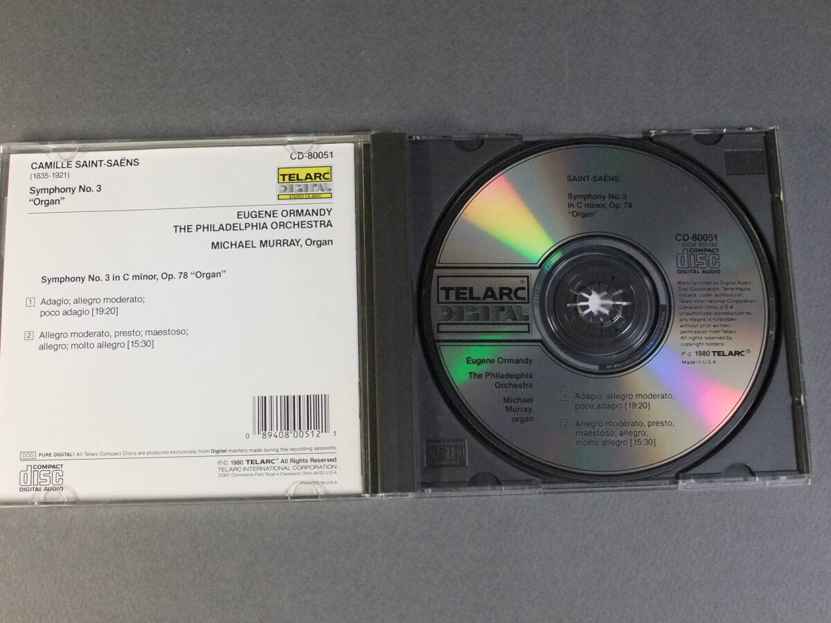 米TELARC CD オーマンディ マレイ / サン＝サーンス：交響曲第3番 オルガン(交響曲)｜売買されたオークション情報、yahooの商品 ...