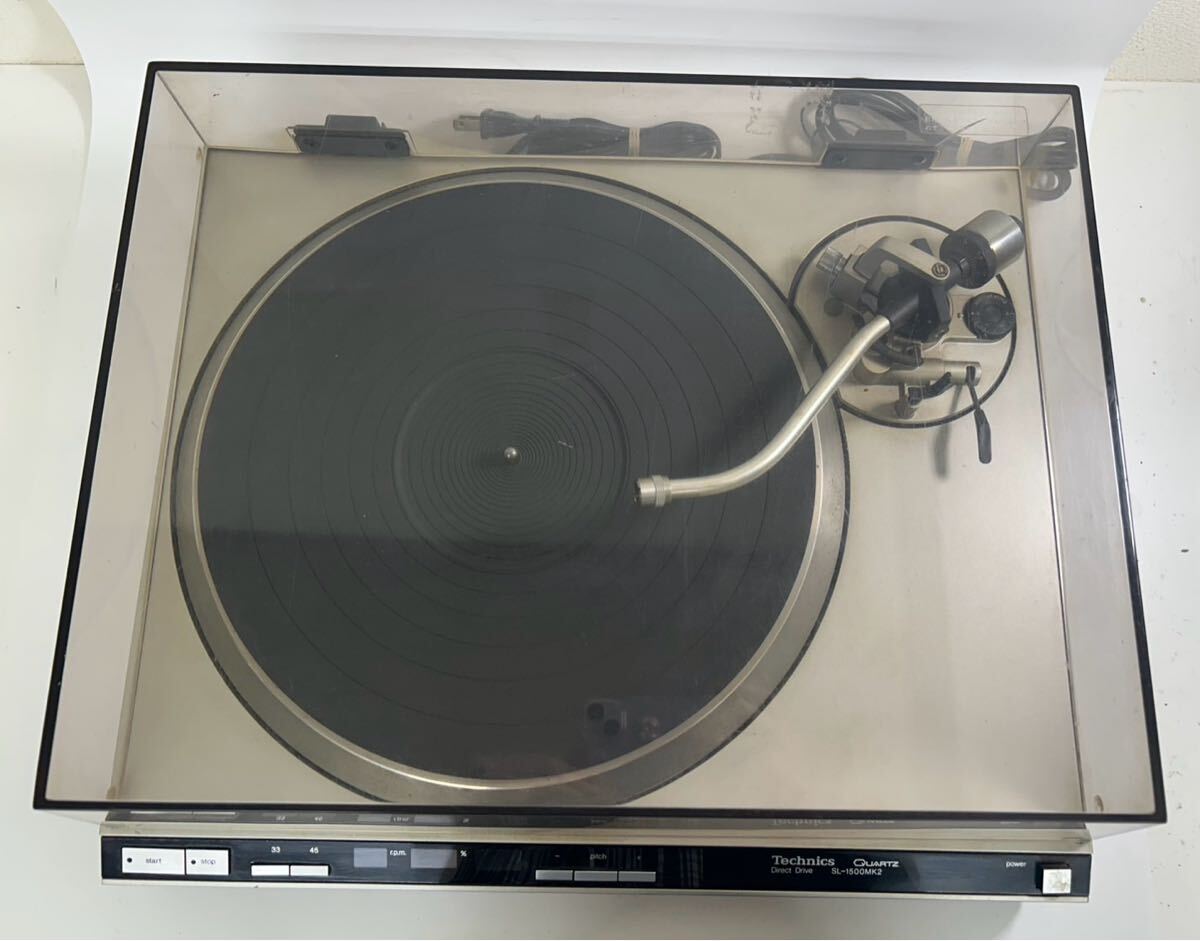Technics SL-1500MK2 ターンテーブル レコードプレーヤー テクニクス(パナソニック、テクニクス)｜売買されたオークション情報 ...