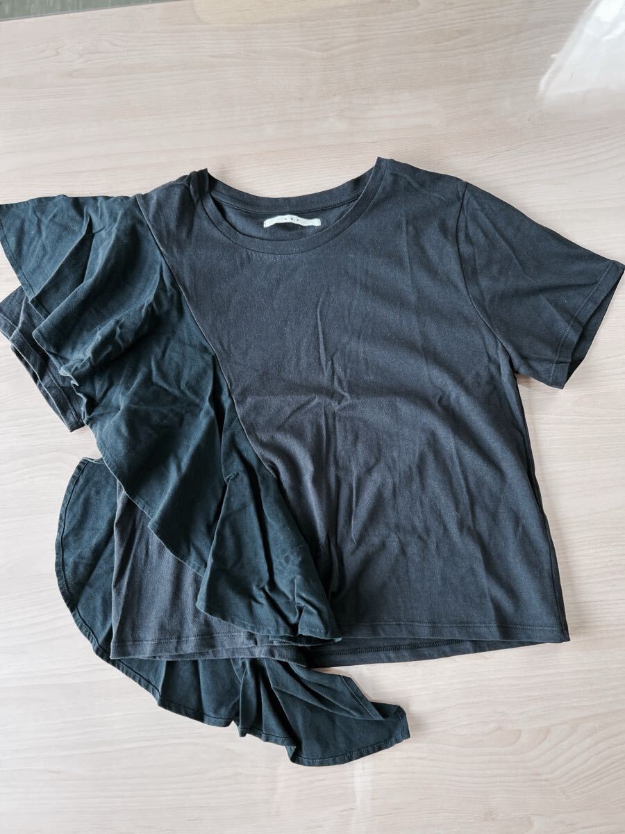 KBF フリル 半袖Tシャツ(無地)｜売買されたオークション情報、yahooの商品情報をアーカイブ公開 - オークファン（aucfan.com）