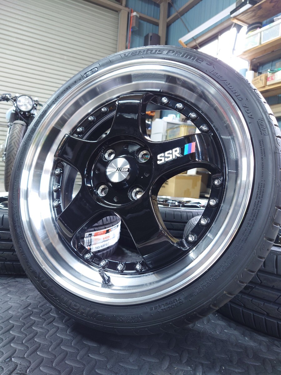 タイヤ ステルスレーシング STEALTH RACING K35 16インチ 5.5J +43 4H-100 165/40R16 2023年製 ...