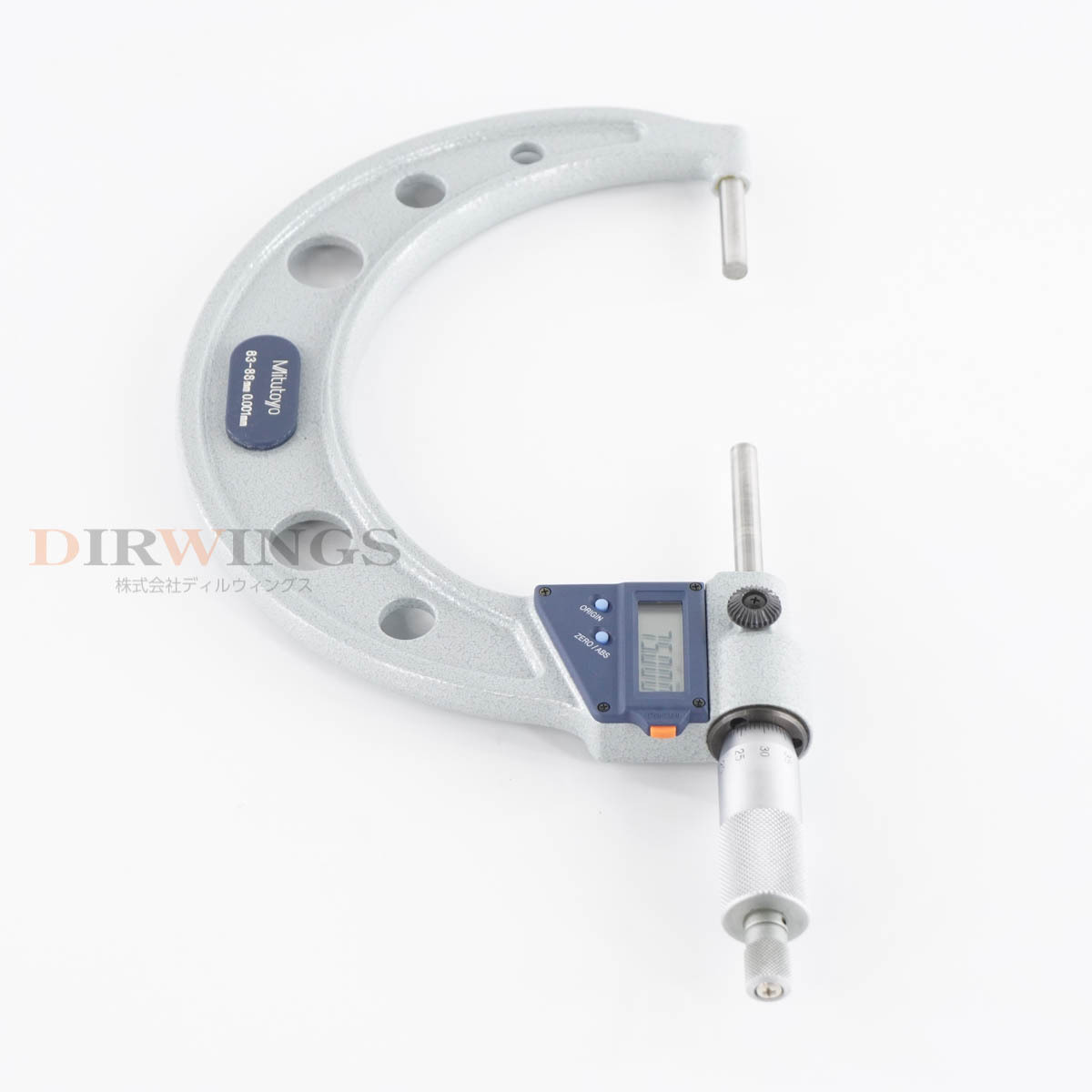 DW 8日保証 MDC-88M 特 MDS-M Mitutoyo Digimatic Micrometer 63-88mm 0.001mm ミツトヨ デジタルマイクロメーター 06820 ...