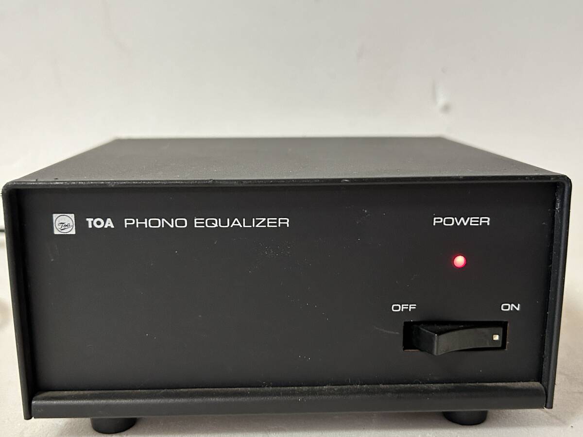 TOA PHONO EQUALIZER フォノイコライザー REQ-100 録音 音響 DJ ライブ(イコライザー)｜売買されたオークション ...