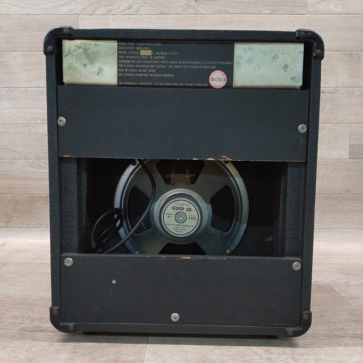 FFK-250528-135 Marshall マーシャル アンプ ギター model:5005 G10D-25 T3535 Lead 12 ...