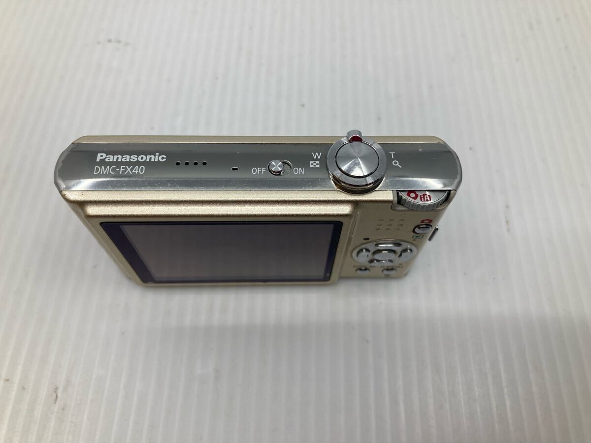 Panasonic LUMIX DMC-FX40 デジカメ コンパクトデジタルカメラ コンデジ パナソニック 撮影 デジタルカメラ 動作未確認 現状品 No7-034-875(パナソニック ...