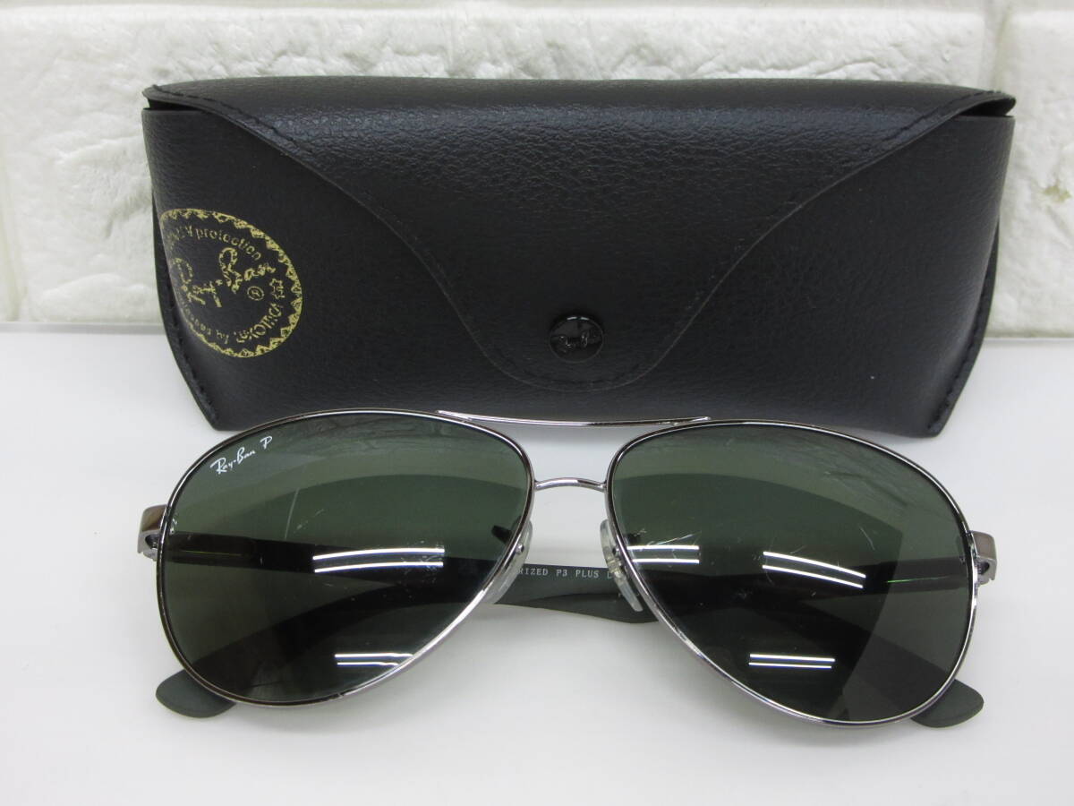 8D488MZ3 Ray-Ban レイバン RB8313 004/N5 偏光サングラス サングラス メガネフレーム 度なし POLARIZED ...