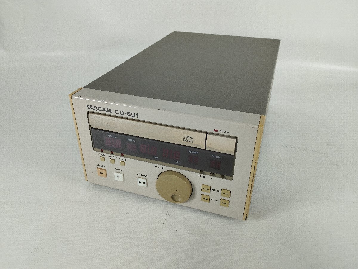 TASCAM CD-601 タスカム 業務用CDプレーヤー ジャンク(一般)｜売買されたオークション情報、yahooの商品情報をアーカイブ公開 ...