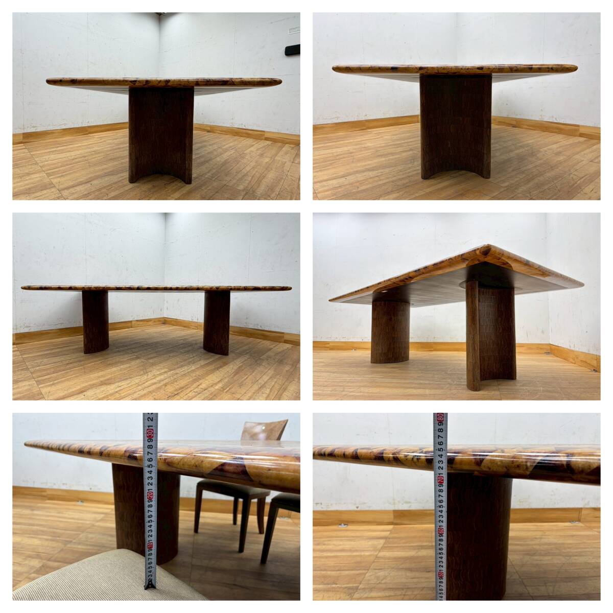 T7876 展示品 CarloPessina カルロペッシーナ ダイニング7点セット(その他)｜売買されたオークション情報、yahooの商品 ...
