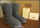 UGG/09新作~Bailey Button天然なシープスキンブーツ ~グレー/US8(24.5cm)｜売買されたオークション情報、yahooの商品情報をアーカイブ公開 - オークファン ...