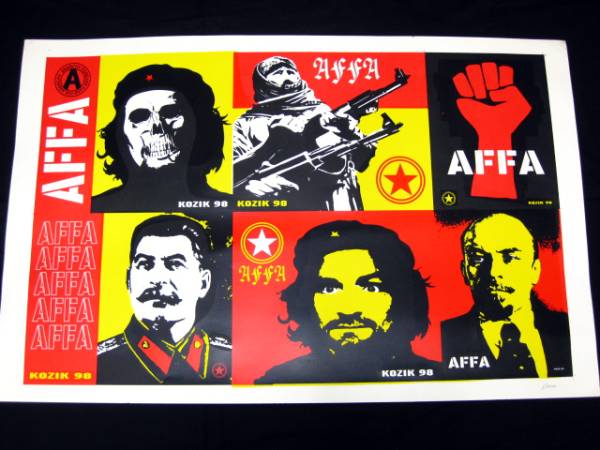 AFFA×Kozik思想家ポスター/コジック藤原ヒロシHFアンダーカバー(AFFA)｜売買されたオークション情報、yahooの商品情報をアーカイブ公開 - オークファン（aucfan.com）