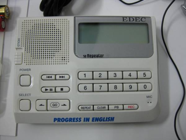 EDEC SD Repeater PROGRESS IN ENGLISH SDE-100(ヒアリング、発音)｜売買されたオークション情報、yahooの商品情報をアーカイブ公開 - オークファン ...