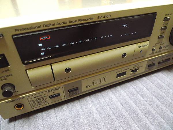 Panasonic SV-4100 DAT Recorder 動作良好品(DAT機器)｜売買されたオークション情報、yahooの商品情報を ...
