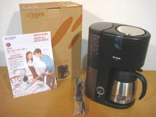タイガー ACW-08E4 真空ステンレス ACW-A080限定モデル(コーヒーメーカー一般)｜売買されたオークション情報、yahooの商品情報をアーカイブ公開 - オークファン（aucfan ...