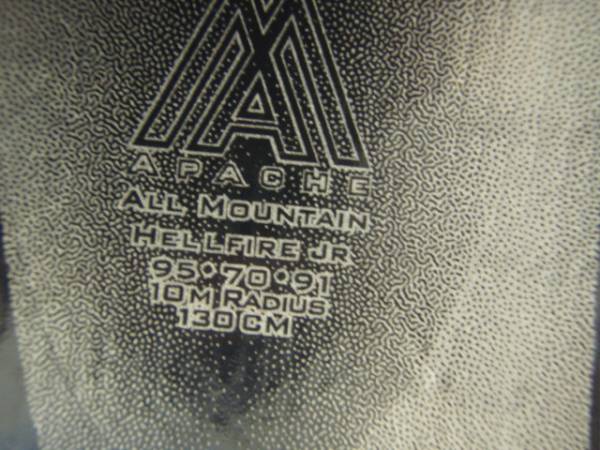 K2 APACHE HELLFIRE JR スキー 130cm セット(カービング)｜売買されたオークション情報、yahooの商品情報をアーカイブ公開 - オークファン（aucfan.com）