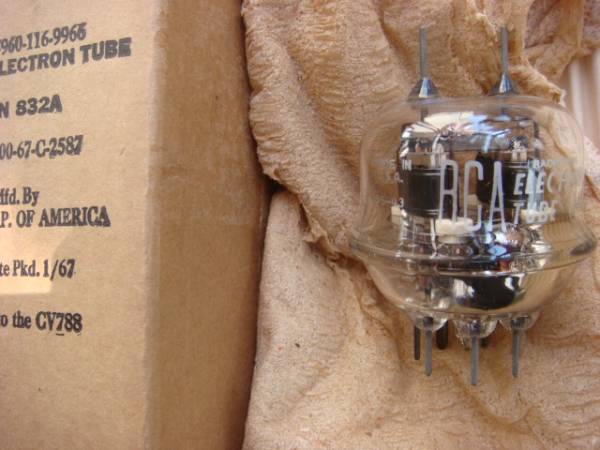 832A RCA(真空管)｜売買されたオークション情報、yahooの商品情報をアーカイブ公開 - オークファン（aucfan.com）