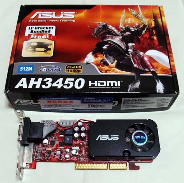 AGP接続HDMI出力対応 ASUS AH3450/DI/512MD2 LP(AGP)｜売買されたオークション情報、yahooの商品情報を ...