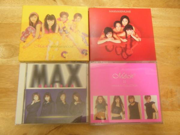 MAX CD アルバム4枚セット MAXIMUM(MAX)｜売買されたオークション情報、yahooの商品情報をアーカイブ公開 - オークファン ...
