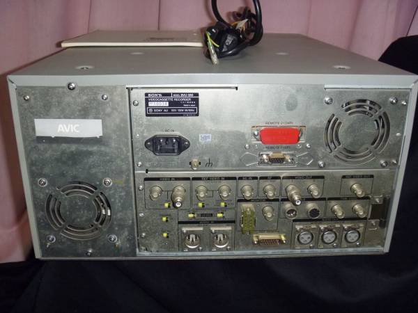 SONY U-maticSP Uマチックデッキ BVU-950 取説付(プロ用、業務用)｜売買されたオークション情報、yahooの商品情報を ...