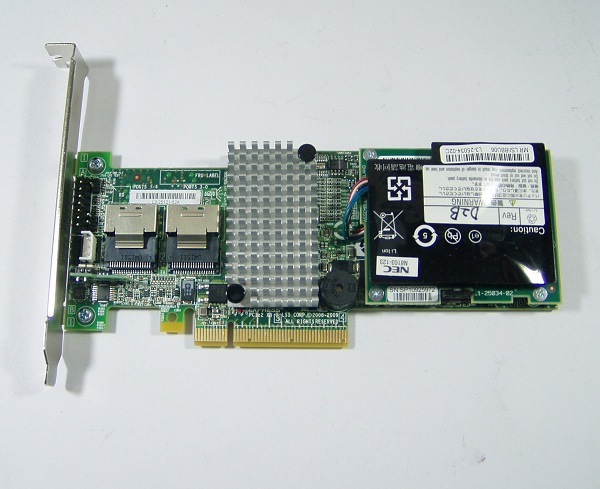 LSI MegaRAID SAS 9264-8i N8103-130 BBU搭載 SAS RAIDカード(カード)｜売買されたオークション情報 ...
