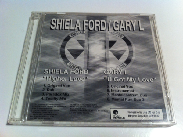 CD PROMO/SHELTER RECORDS__SHIELA FORD/Higher Love/GARY L(ハウス)｜売買された ...
