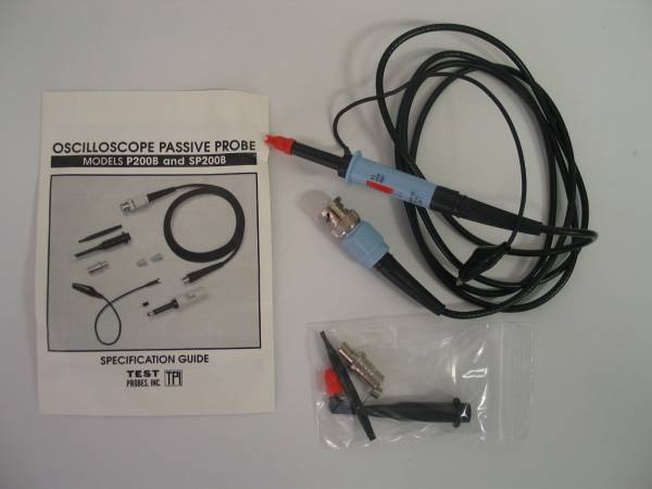 OSCILLOSCOPE PASSIVE PROBE オシロスコープ プローブ SP200B(アマチュア無線)｜売買されたオークション情報 ...