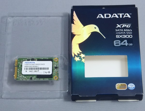 ADATA ASX300S3-64GM-C 64GB mSATA 高速SSD SATA6Gbps(64GB～)｜売買されたオークション情報、yahooの商品情報をアーカイブ公開 ...