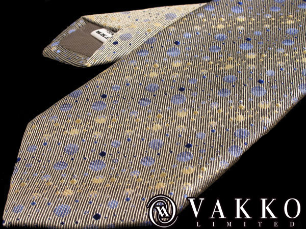 A5888_VAKKOワッコ シルク100%ドット刺繍ネクタイBZ(ネクタイ)｜売買されたオークション情報、yahooの商品情報をアーカイブ公開 - オークファン（aucfan.com）