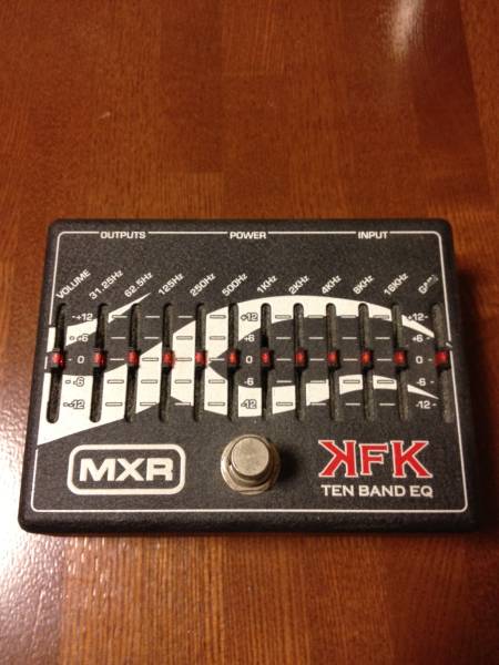 MXR 10 BAND GRAPHIC EQ KFK-1 ケリー キング SLAYER(イコライザー)｜売買されたオークション情報、yahoo ...