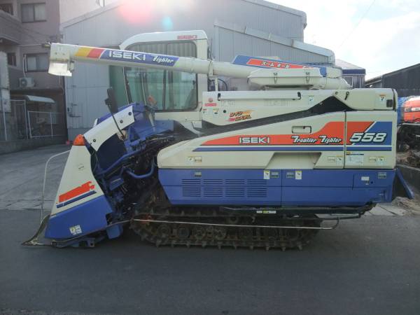 イセキコンバイン HF558 5条 キャビン付(車体)｜売買されたオークション情報、yahooの商品情報をアーカイブ公開 - オークファン（aucfan.com）