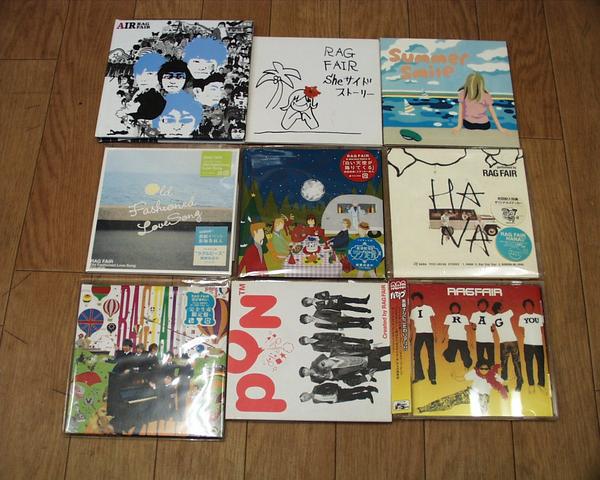 CD RAG FAIR 9枚セット/I RAG YOU/AIR/PON/他/L-822(ら)｜売買されたオークション情報、yahooの商品情報をアーカイブ公開 - オークファン（aucfan.com）