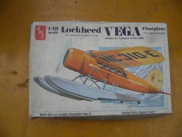 プラモデル amt Lockheed VEGA Floatplane(旅客機)｜売買されたオークション情報、yahooの商品情報をアーカイブ ...