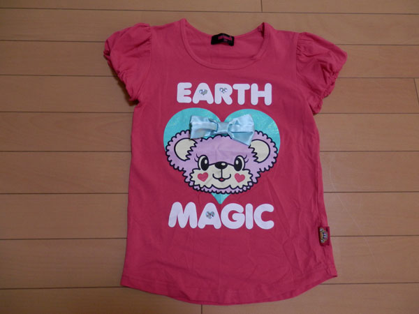 EARTHMAGIC かわいいTシャツ サイズ150(半袖Tシャツ)｜売買されたオークション情報、yahooの商品情報をアーカイブ公開 - オークファン（aucfan.com）