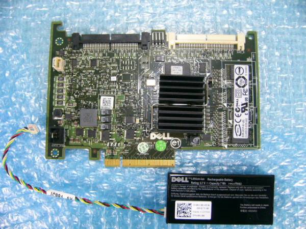 7eg DELL PowerEdge 2900 の PERC 6/i SAS RAID E2K-UCP-61(その他)｜売買されたオークション ...