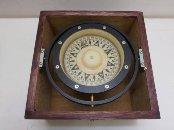 大航計器 BOX MAGNETIC COMPASS 羅針盤 SUNSTAR SSA2 木箱入(船)｜売買されたオークション情報、yahooの ...